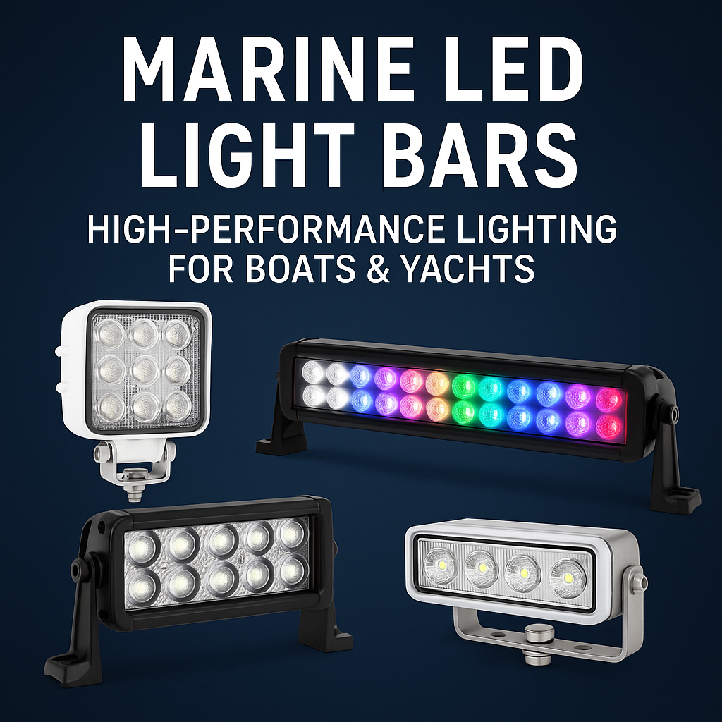 Marine LED Light Bars for Boats & Yachts | DRSA