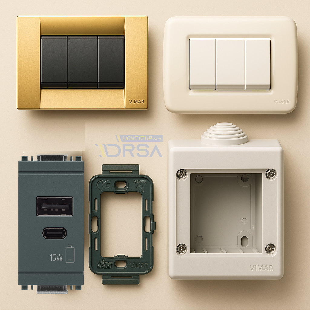 Vimar IDEA Series Switches and Accessories