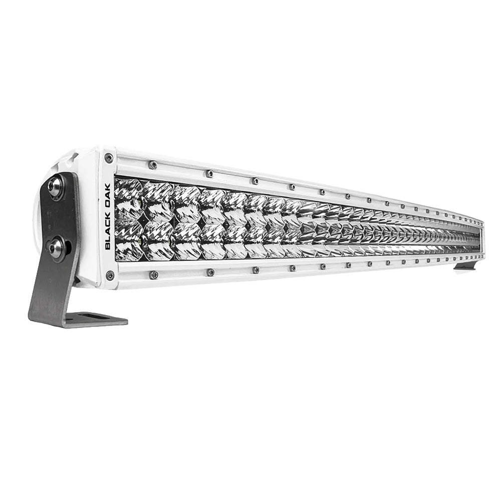 Black Oak 40" Curved LED Light Bar – Pro Series 3.0 White Housing