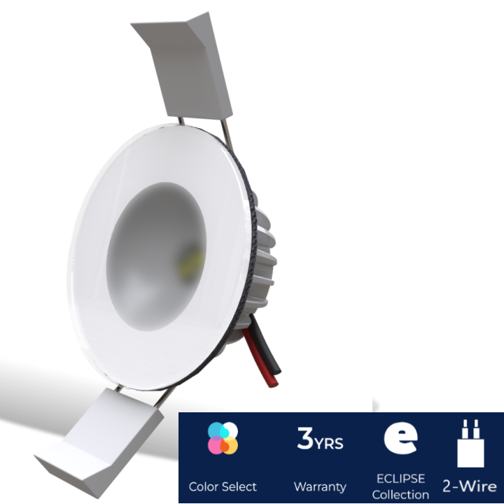 Lumishore ECLIPSE DL55 White RGB Downlight White Finish 0100454000