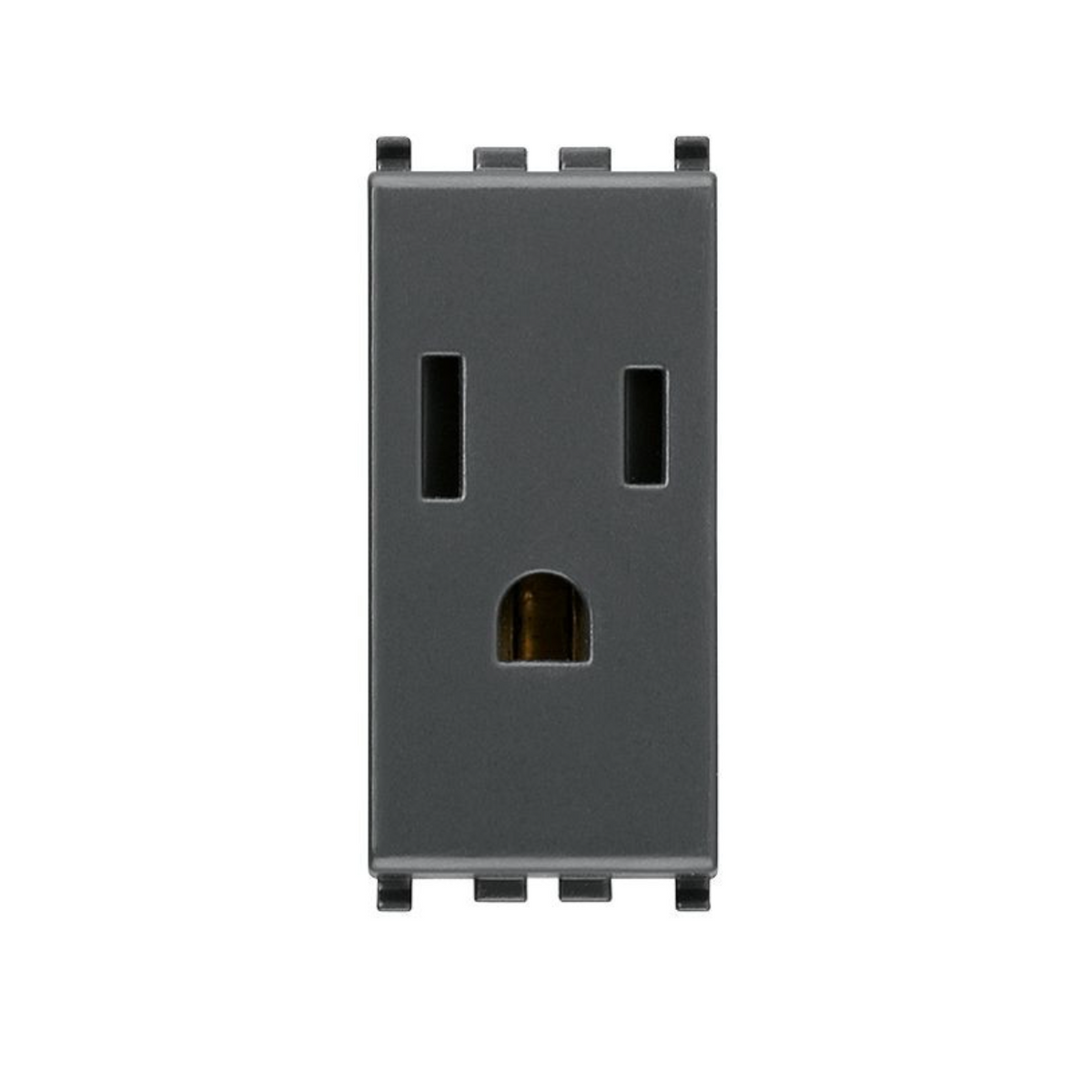 Vimar Eikon 20242 USA+SASO Socket Outlet | 15A 127V SICURY